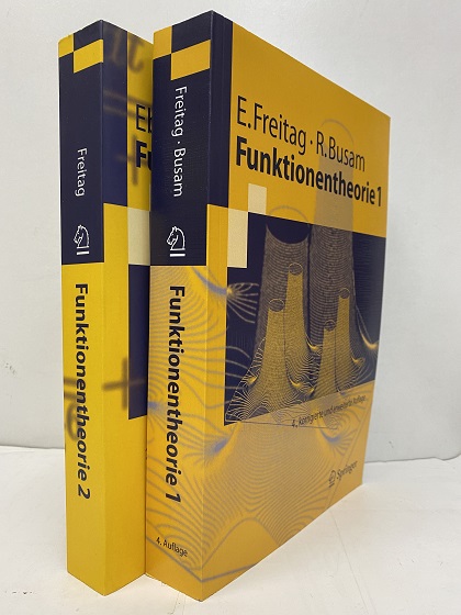 Funktionentheorie : 1-2 (1) 4. Auflage (Eberhard Freitag & Rolf Busam ...