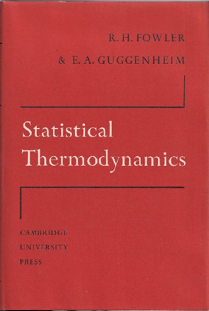 Statistical Thermodynamics (Hard) A Version of Statistical Mechanics ...